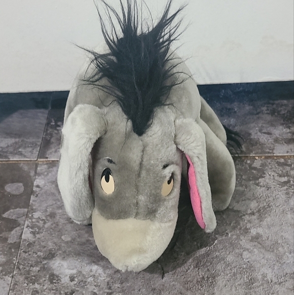 Disney | Toys | Eeyore Winnie The Pooh Rare Disney Parks Exclusive Vintage Plush | Poshmark